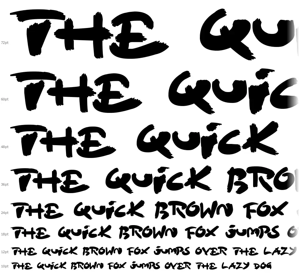Sloppy Paint font by Darrell Flood | FontRiver