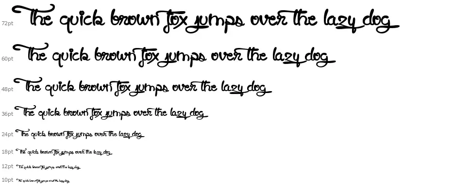 Slow Motion font by Maelle.K | FontRiver