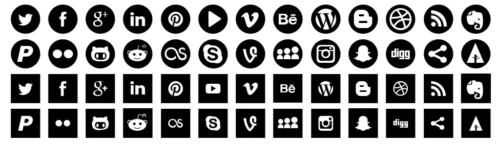 Social Type font by SAC Designs, Inc. | FontRiver