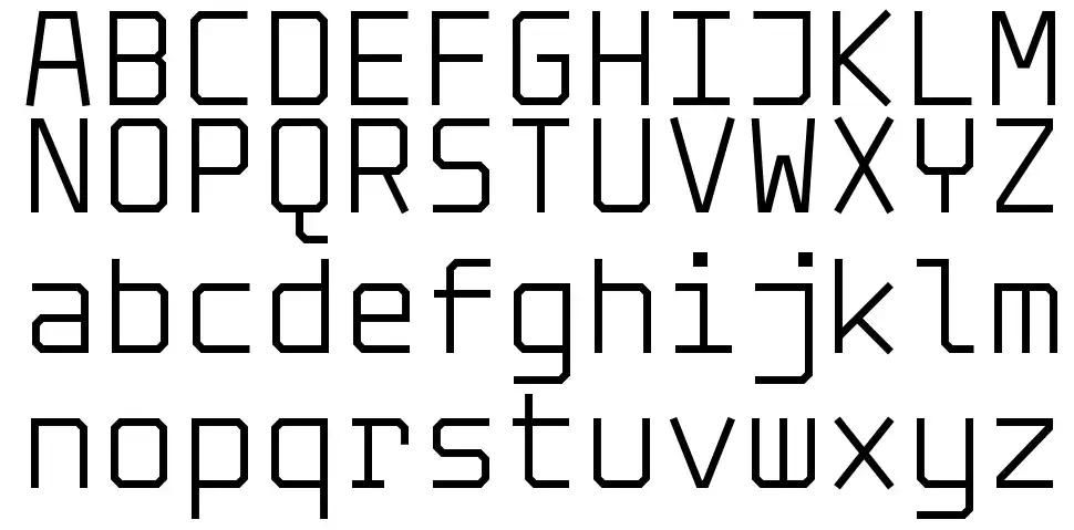Solid Mono font by Rahman Yerli | FontRiver