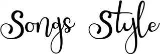 Songs Style font by Fina Fadlilah | FontRiver