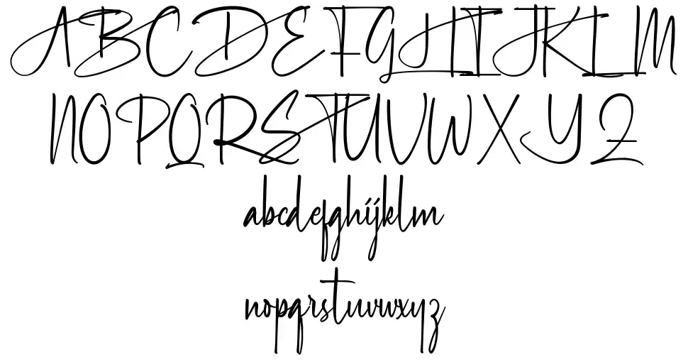 South Dakota font by Calligraphy Fonts | FontRiver