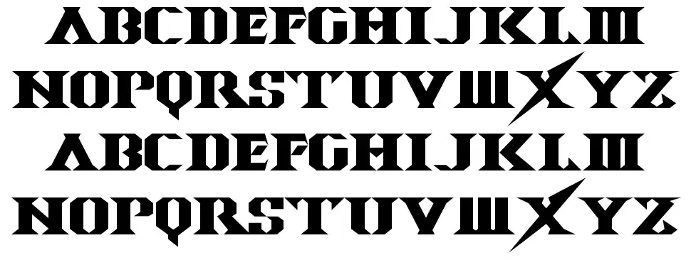 Space Angel font by Sharkshock | FontRiver