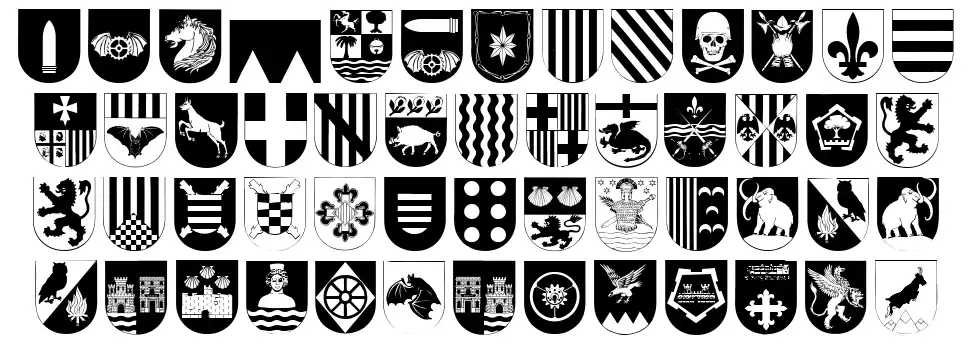 Fuente Spanish Army Shields Two