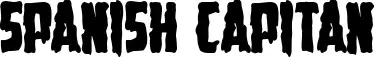 Spanish Capitan font by Woodcutter | FontRiver