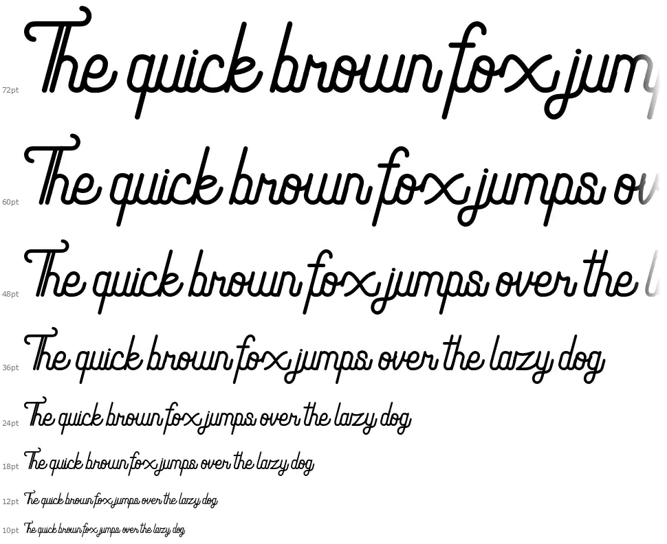 Speed Line font by Raditya Type Studio | FontRiver