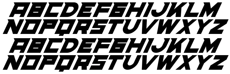 Speed Run font by RaisProject | FontRiver