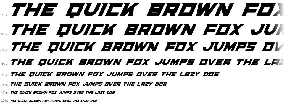 Speed Run font by RaisProject | FontRiver