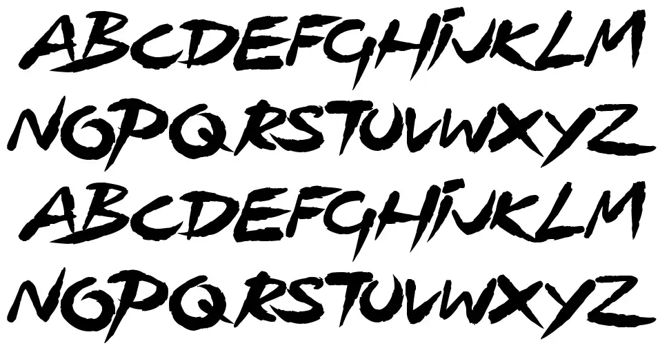 Speeding Brush font by Darrell Flood - FontRiver Speeding Brush font by Darrell Flood - FontRiver