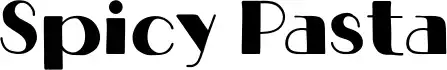 Spicy Pasta font by Khurasan | FontRiver
