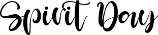 Spirit Day font by Kong Font | FontRiver