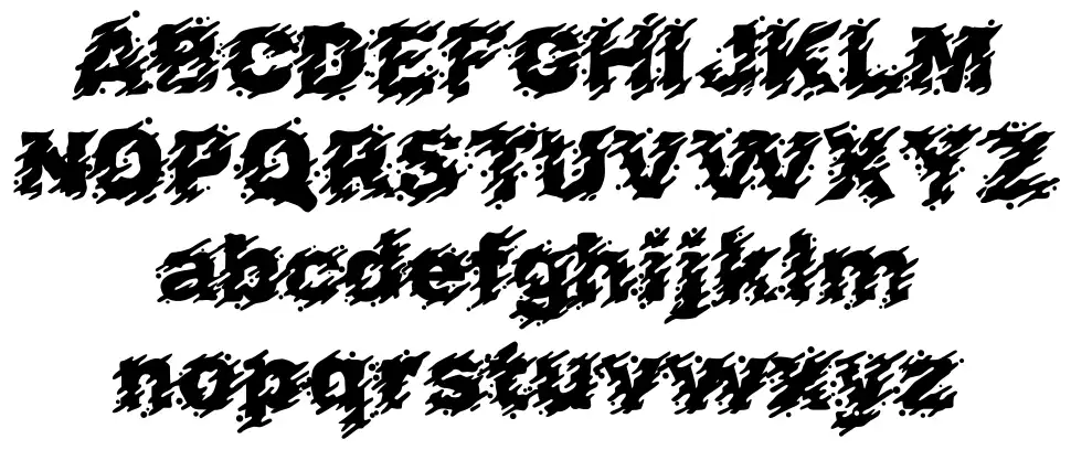 Splat font by HighUpNorth LLC | FontRiver