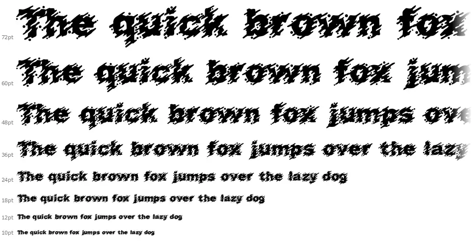 Splat font by HighUpNorth LLC | FontRiver