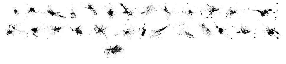 Splatter font by Codin Repsch - FontRiver