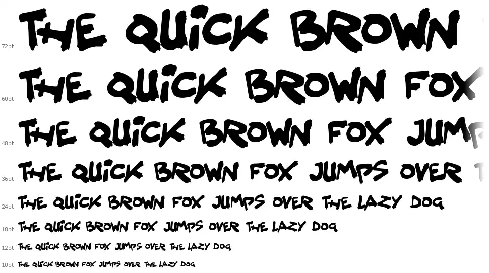 Splatter Kings font by Darrell Flood | FontRiver