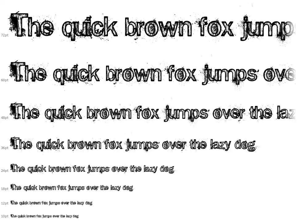 Splinter 2 font by Dirt2.com - SickCapital | FontRiver