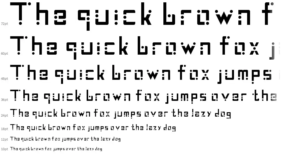 Fuente Splints diseñada por Kevin Perdana