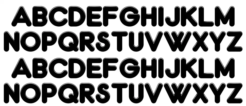 Spongy font by Måns Grebäck | FontRiver