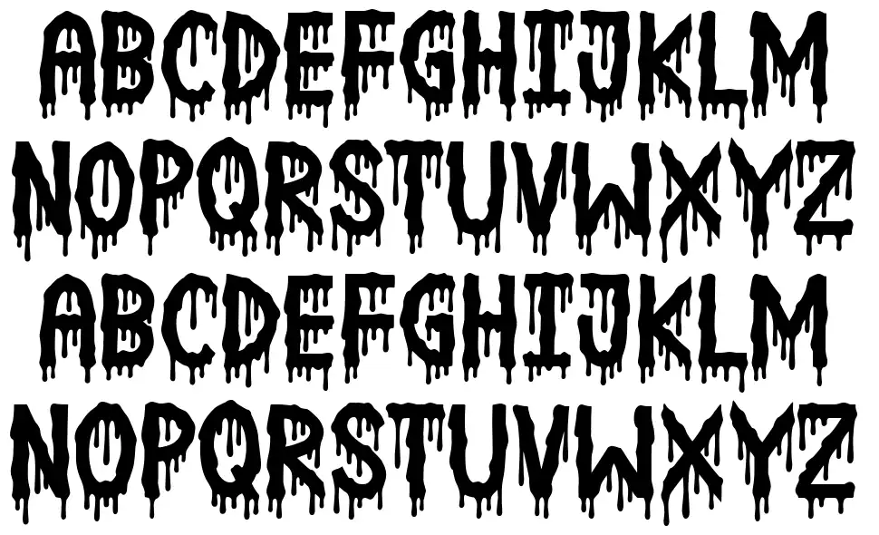 Spooked font by Jonathan S. Harris | FontRiver