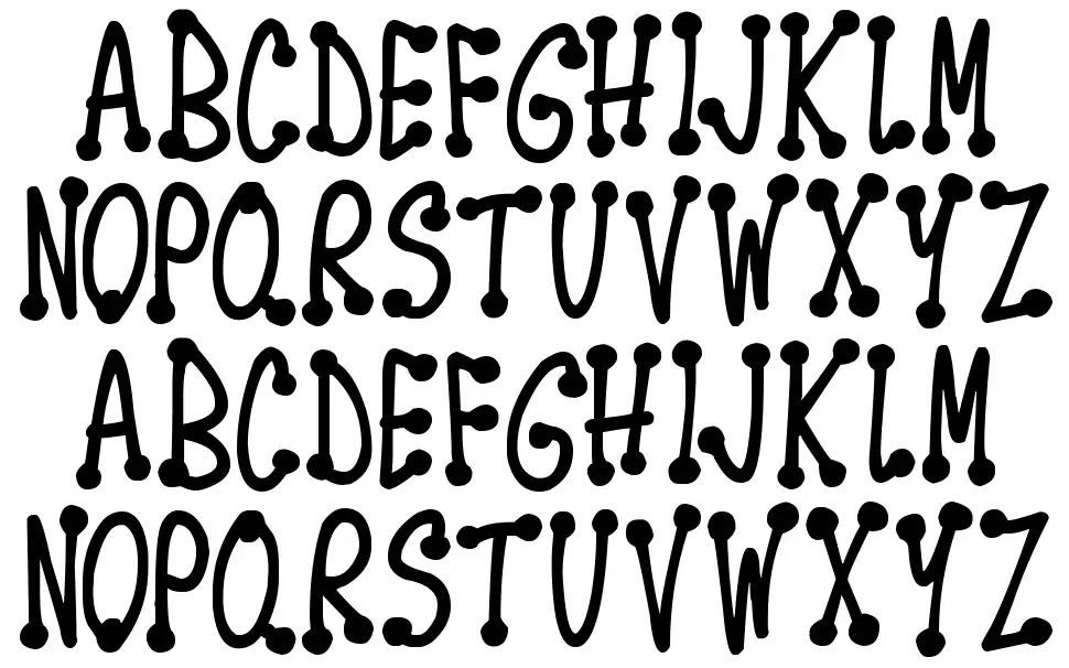 Spotsticks font by Darrell Flood | FontRiver