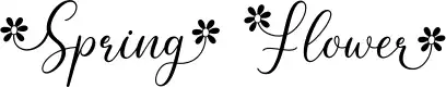 Free Flower Fonts