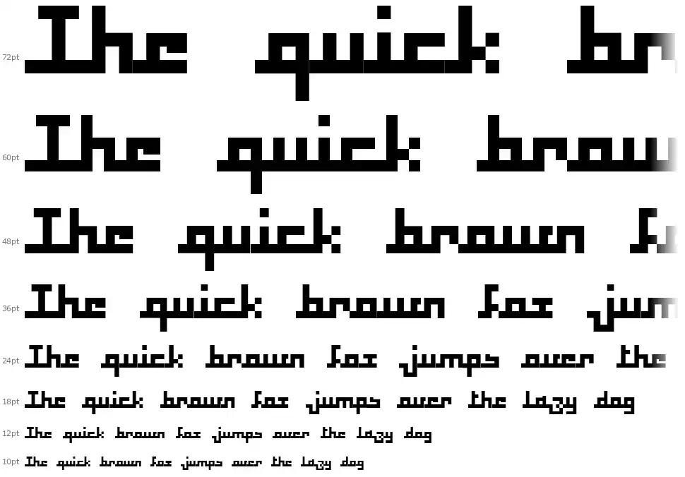 Square font by Lilly | FontRiver