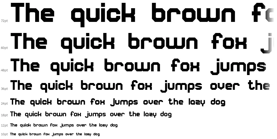 Square Block font by monocromo | FontRiver