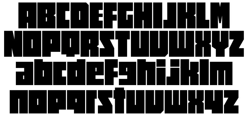 Square Technocrat font by Måns Grebäck | FontRiver