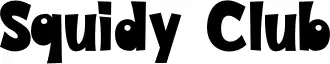 Squidy Club font by RT Studio | FontRiver