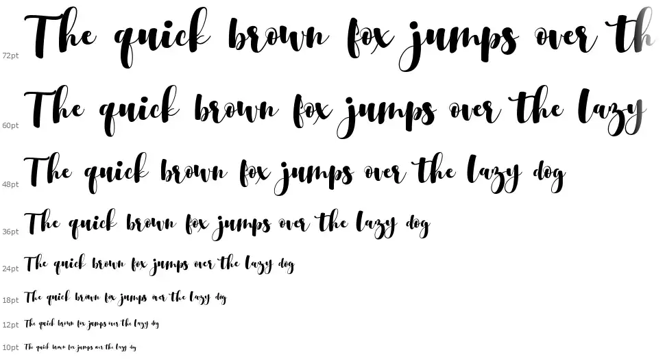 Srikonitta Script font by aldedesign | FontRiver
