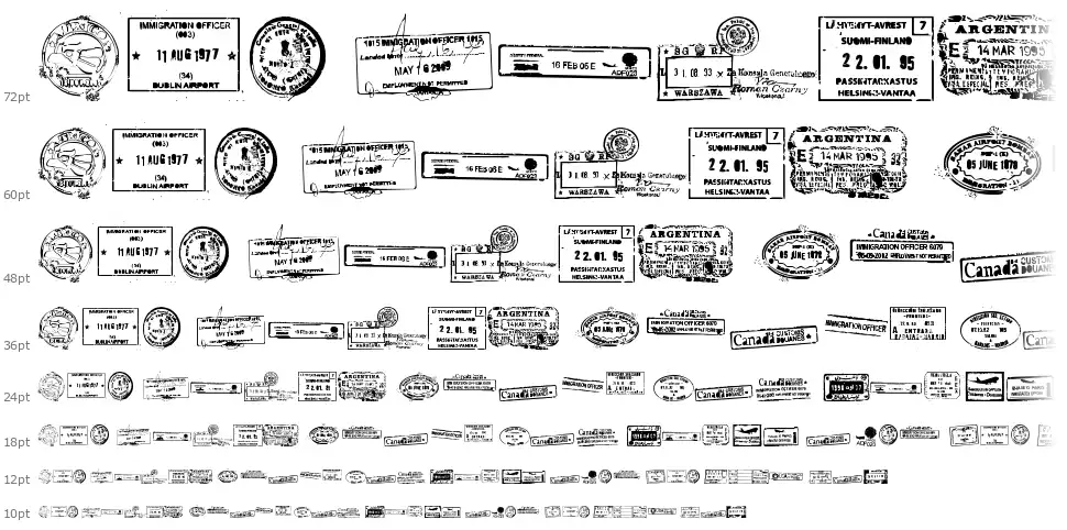 Stamp Seal TFB font by kaiserzharkhan | FontRiver