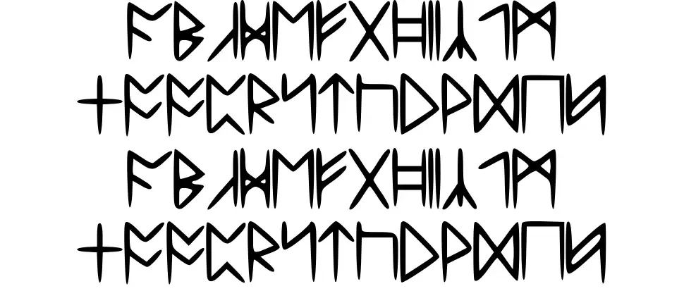 Standard Celtic Rune font by halehill | FontRiver