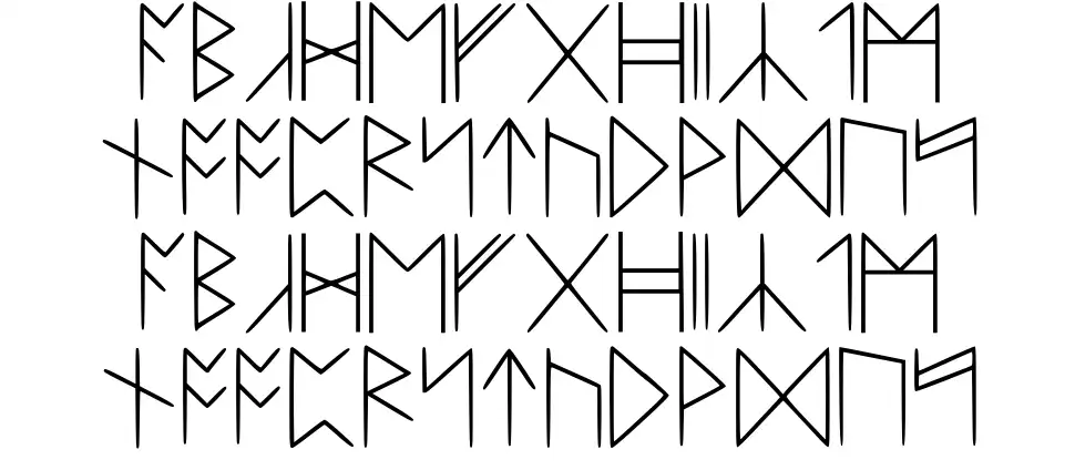 Standard Celtic Rune Extended font by Imogen Hilary McEwen | FontRiver