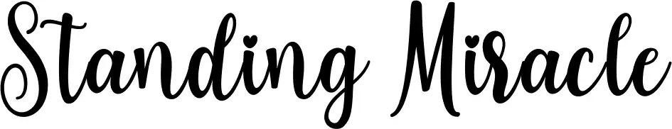 Standing Miracle font by Yumna Family | FontRiver