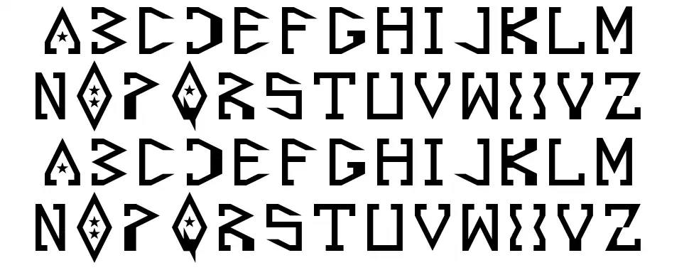 Starscraper font by Anthony Robinson | FontRiver