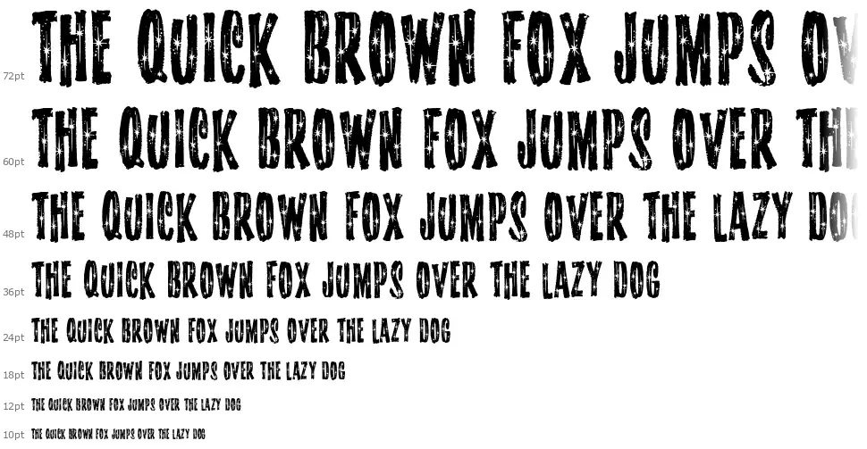 Starshine MF font by Richard William Mueller | FontRiver