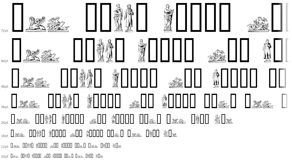 Statuer font by Listemageren | FontRiver