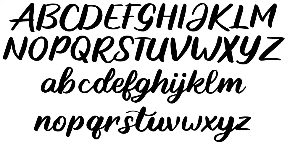 Stay Here font by Jos Gandos | FontRiver