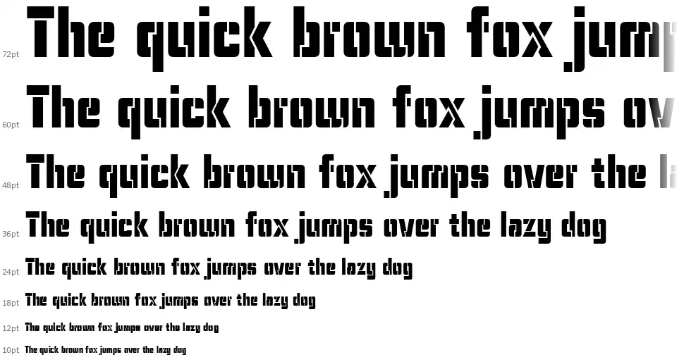 Stencil Camera font by | FontRiver