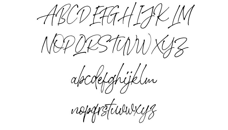 Stephen Gillion font by Saridezra | FontRiver