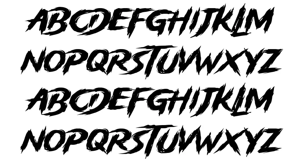 Storm Gust font by Hanzel Space | FontRiver