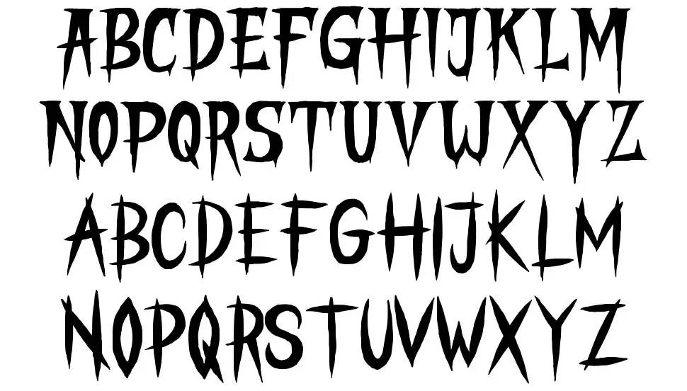 Stranger Creature font by PutraCetol Studio | FontRiver