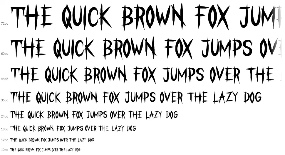 Stranger Creature font by PutraCetol Studio | FontRiver