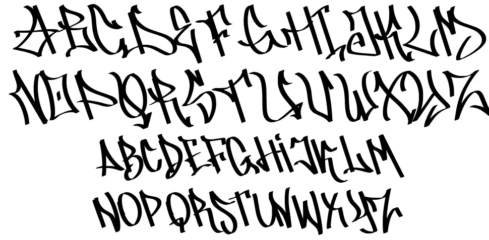 Street Graffity font by Inayati Thahir | FontRiver