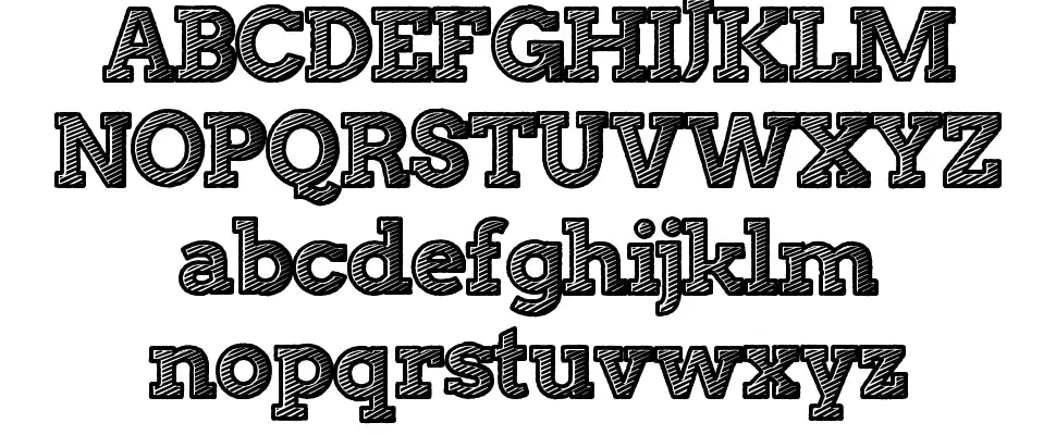 Stripe Attack font by Xerographer Fonts | FontRiver