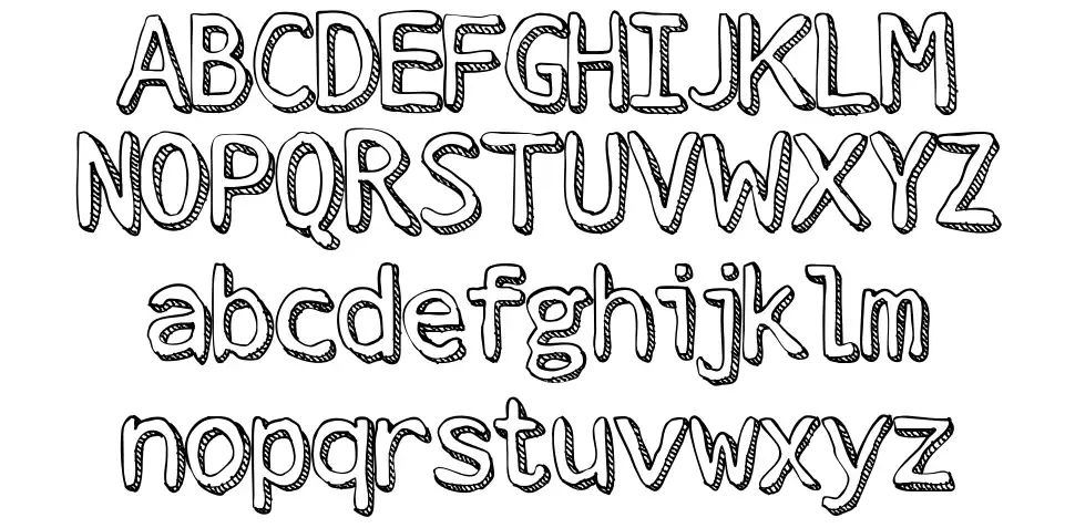 Stroke Dimension font by Måns Grebäck | FontRiver