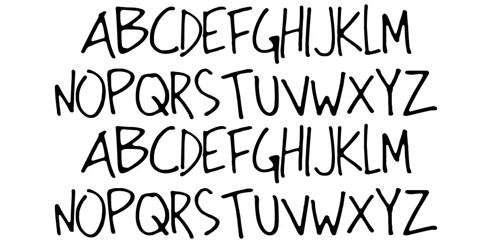 Strong Hand Caps font by Anchor Fonts | FontRiver