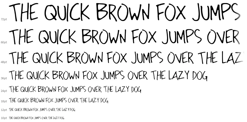 Strong Hand Caps font by Anchor Fonts | FontRiver