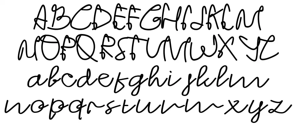 Strong Heart font by Rafantype Studio | FontRiver