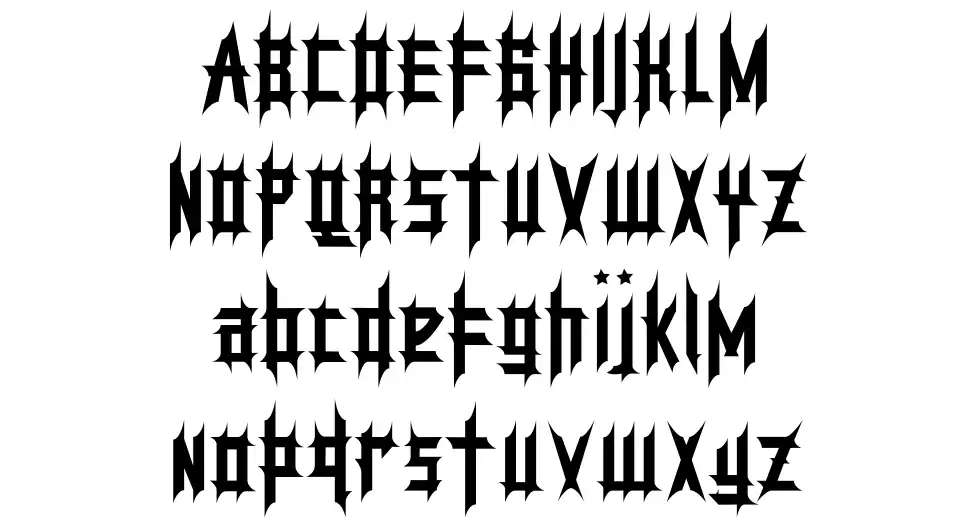 Strong Monsters font by Teguh Pranata | FontRiver